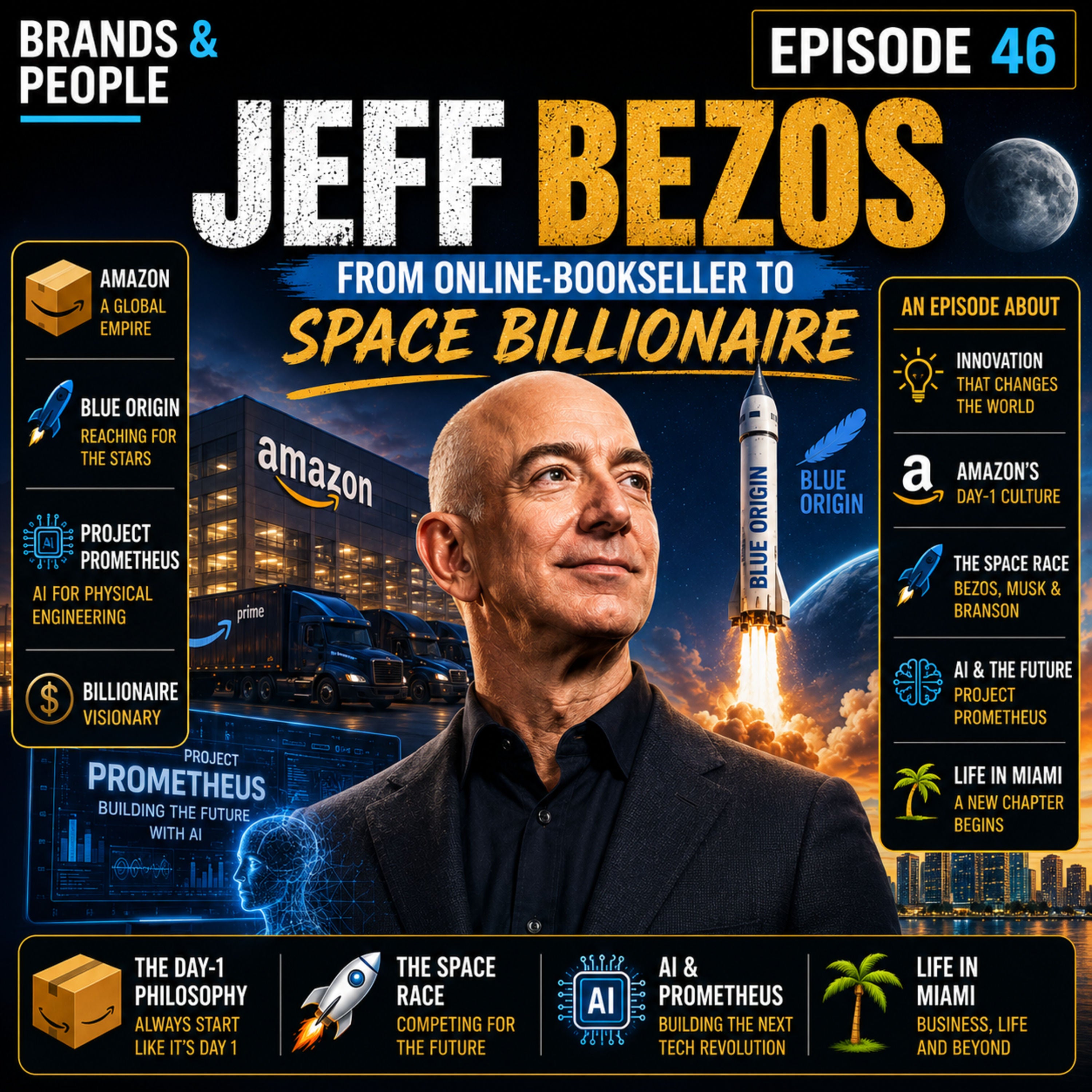 Folge 46: Jeff Bezos: From Online Bookseller to Space Billionaire | RTL+